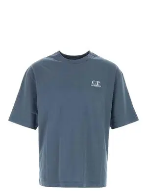 C.P. COMPANY Denim Cotton T-shirt - Blue
