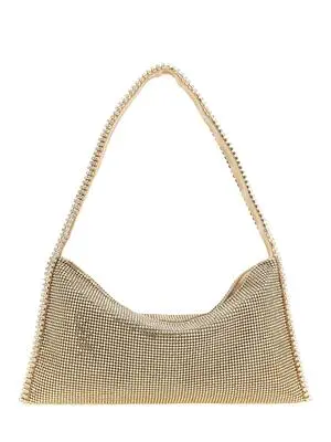 Benedetta Bruzziches Your Best Friend La Grande' Shoulder Bag - Gold