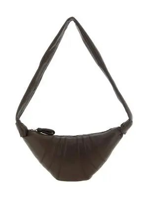 LEMAIRE Croissant' Small Shoulder Bag - Brown