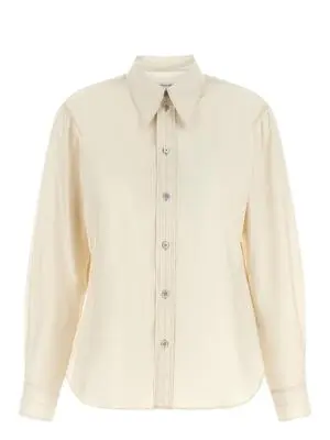 LEMAIRE Pointed Collar Shirt - Cream