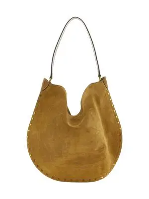 Isabel Marant Étoile Oskan Hobo Soft' Shoulder Bag - Brown