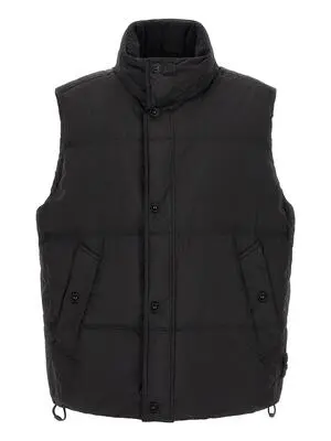 Stone Island Quilted Padded Vest - Black