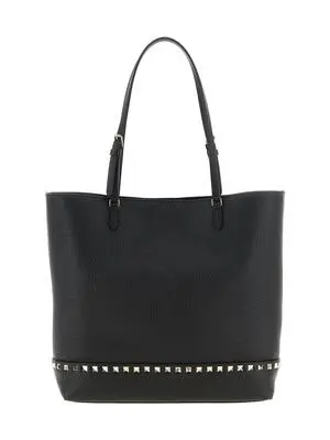 Valentino Garavani Rockstud Medium' Shoulder Bag - Black
