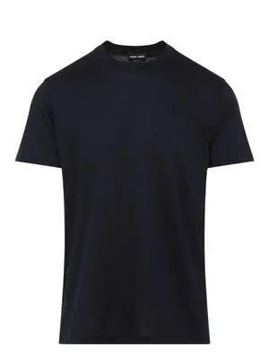 Giorgio Armani Silk T-shirt - Blue