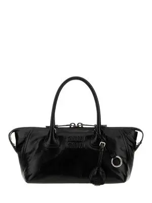 Miu Miu Leather Handbag - Black