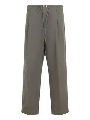 BOTTEGA VENETA Bottega Veneta Relaxed Straight-Leg Cotton Trousers