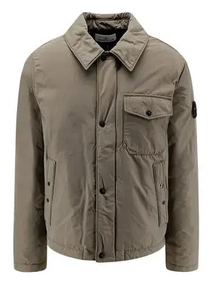 Stone Island Micro Reps Padded Nylon Jacket - Multicolor
