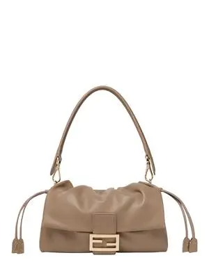 Fendi Baguette Soft Medium Leather Shoulder Bag - Multicolor
