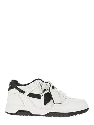Off-White Out Of Office" Leather Sneakers - White