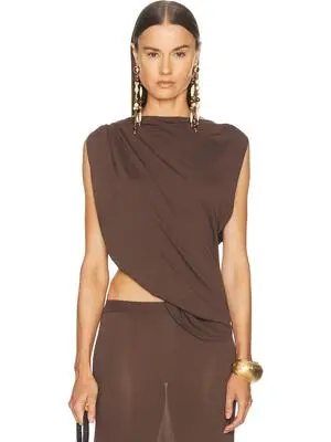 SRG Emersyn Knit Top - Coffee