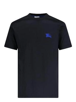 BURBERRY Logo Embroidered Slim Fit T-shirt