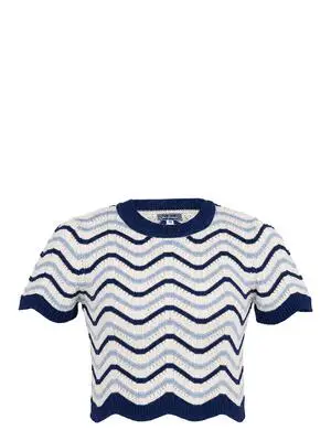 Lena Hoschek Lena Hoschek Samia Cotton-Blend Knitted Top Multi