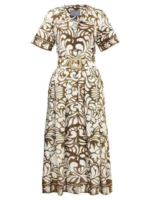 Lena Hoschek Cannes Midi Dress - Print
