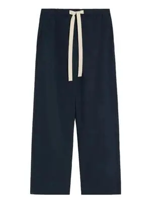 Max Mara Wide-leg Casual Pants - Black