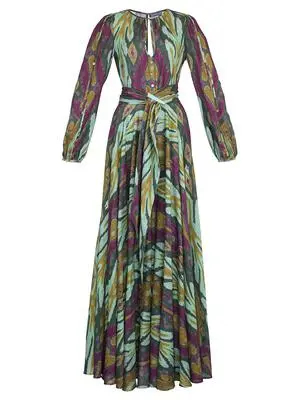 Lena Hoschek Bliss Cotton Maxi Dress - Multi