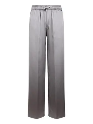 Herno Drawstring Straight Leg Pants - Gray