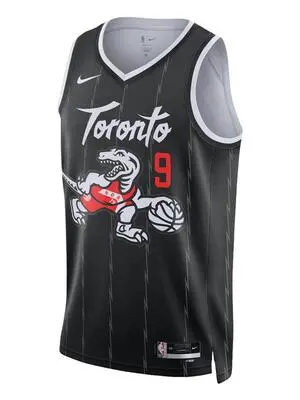 Nike Nba Toronto Raptors R.j. Barrett Swingman Jersey - Black