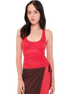 Bec & Bridge Alyna Racer Tank Top - Flame