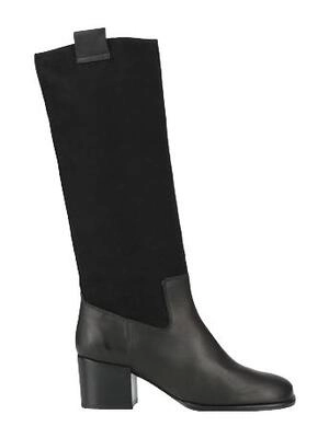 CastaÑer Leather And Textile Boots - Black