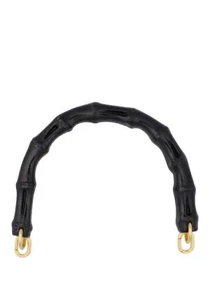 Clare V. Resin Bamboo Bag Top Handle - Black