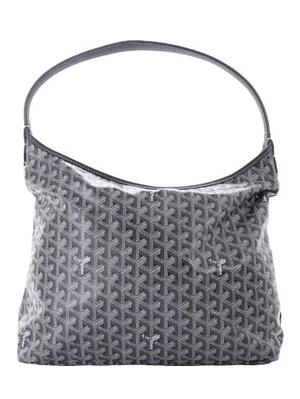 Goyard Boheme Hobo Coated Canvas - Grey