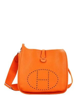Hermès Evelyne Bag Gen Iii Clemence Pm - Orange