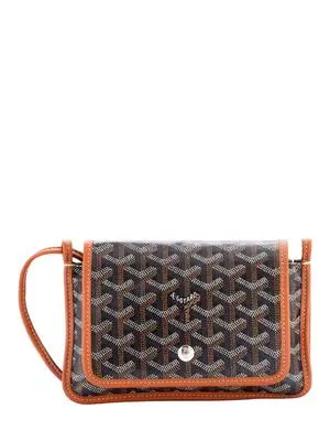 Goyard Plumet Clutch Wallet Coated Canvas - Black