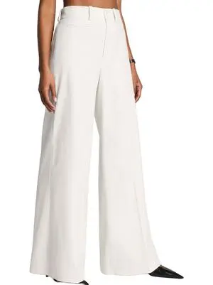 Spanx Super Wide Leg Pants - Ivory