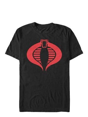 GI JOE Cobra Logo Graphic T-shirt - Black
