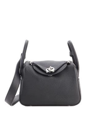 Hermès Lindy Bag Clemence Mini - Black