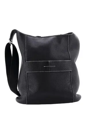 Hermès Sac Good News Bag Leather Gm - Black