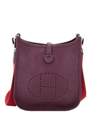Hermès Evelyne Bag Gen Iii Clemence Tpm - Red