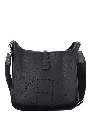 Hermès Evelyne Bag Gen Iii Clemence Pm - Black