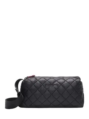 Mz Wallace Metro Boxy Quilted Crossbody Bag - Black