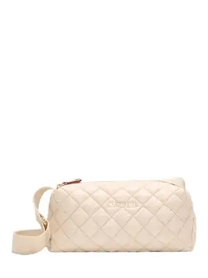 Mz Wallace Metro Boxy Quilted Crossbody Bag - Buff