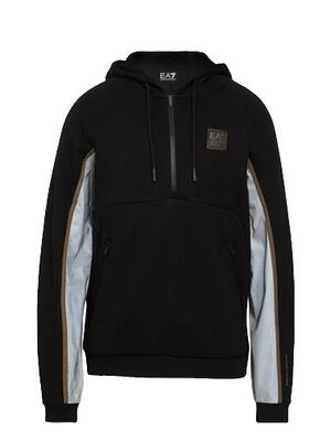 EA7 Sweatshirt Size Cotton, Polyester - Black