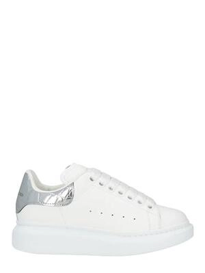 Alexander McQueen Leather Sneakers - White