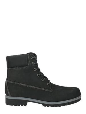 CAFÈNOIR Leather Ankle Boots - Grey