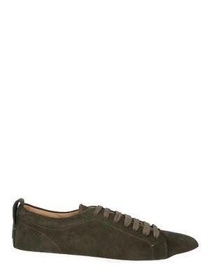 BALDININI Suede Low-top Sneakers - Green