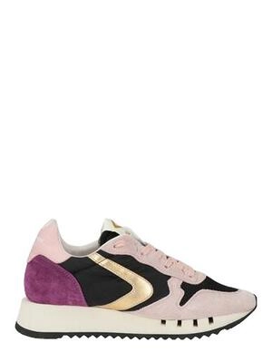 VALSPORT Multicolor Leather And Textile Sneakers - Pink