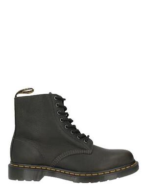 Dr. Martens Lace-up Leather Ankle Boots - Green