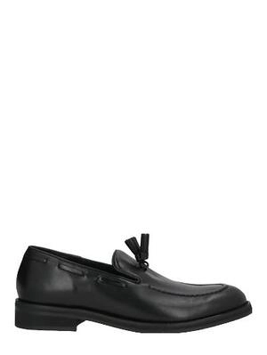 OSEY Leather Loafers With Tassels - Black