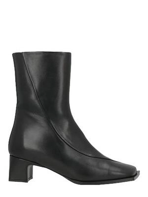 ALOHAS Leather Ankle Boots - Black