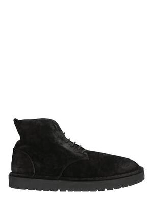 Marsèll Calfskin Lace-up Ankle Boots - Black