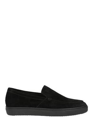 DOUCAL'S Suede Slip-on Sneakers - Black