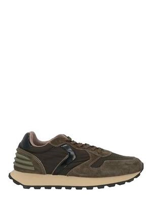 VOILE BLANCHE Leather And Textile Sneakers - Green