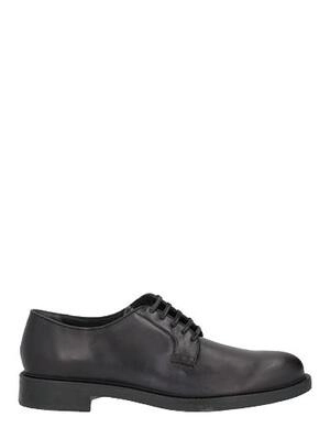 TF SPORT Lace-up Shoes Size Leather - Black