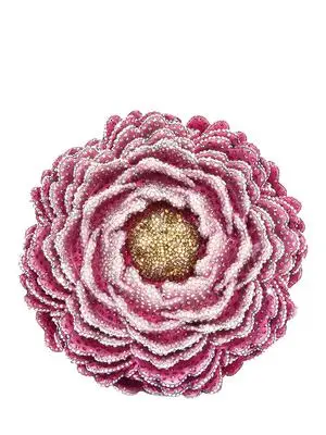 Judith Leiber Crystal Peony Clutch - Pink