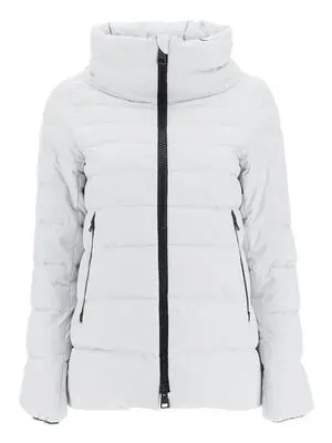 Herno High-neck Zip-up Padded Jacket - White