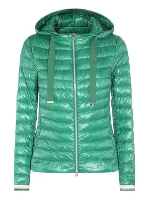 Herno Padded Hooded Down Jacket - Green